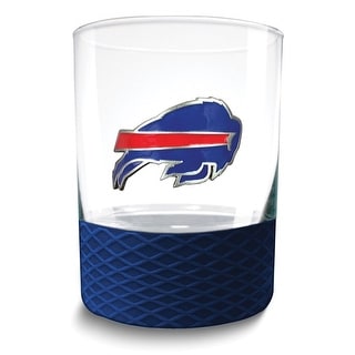NFL Buffalo Bills Commissioner 14 Oz. Rocks Glass with Silicone Base ...