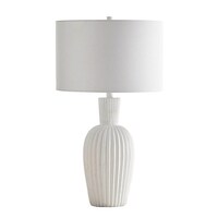 Alden Décor Nora Fluted Table Lamp - Bed Bath & Beyond - 38463987