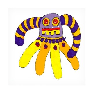 Wendy Edelson 'Monster Doll' Canvas Art - Bed Bath & Beyond - 39504469
