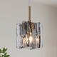 Kasy Mid-Century Modern Luxury Gold 1/3-Light Pendant Unique Glass ...
