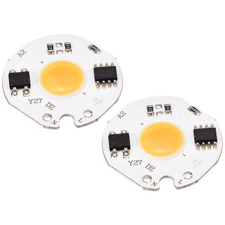 LED Chip Bulb 110V 7W Warm White 3000-3200K High Power Floodlight Lamp ...