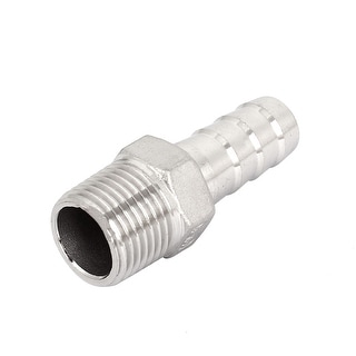 1/2BSP Male Thread to 15mm Hose Barb Straight Quick Fitting Adapter ...