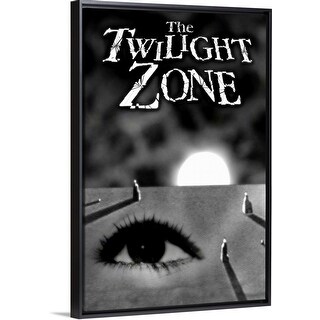 "The Twilight Zone (TV) (2002)" Black Float Frame Canvas Art - Bed Bath ...