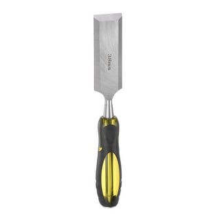 38mm Straight Wood Chisel 260mm Beveled Edge Blade Woodworking Hand ...