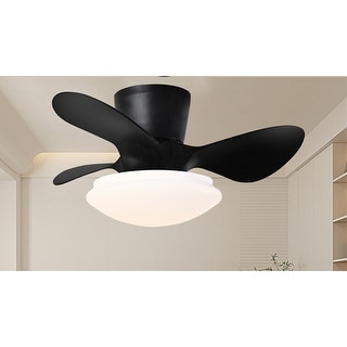 Flush Mount Ceiling Fans with Dimmable LED - Bed Bath & Beyond - 38972018
