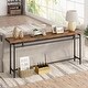 70.9 Inches Long Entryway Table for Living Room, Wood Sofa Table - 11. ...