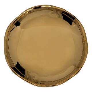 Good Morning Plate Small Gold - Gold - Gold - Bed Bath & Beyond - 40886981