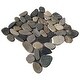 Rivera Natural Stone Sliced Pebble Mosaic Tile - Bed Bath & Beyond ...