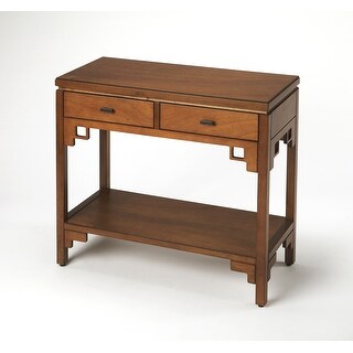 Handmade Honshu Caramel Console Table (Indonesia) - Bed Bath & Beyond ...