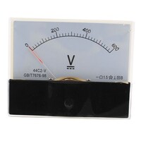 Class 1.5 DC 0-600V Analog Voltage Voltmeter Gauge Panel Volt Meter ...