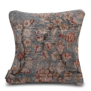 Canvello Antique Rug Large Sofa Rug Cushion - 16"x16" - Multi-Color ...