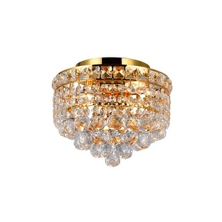 Luminous 2 Light Flush Mount With Gold Finish - Bed Bath & Beyond ...