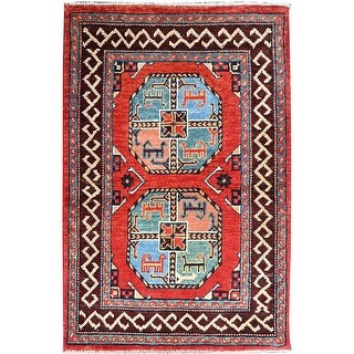 Shahbanu Rugs Rich Red Lush Pile Natural Dyes Soft Wool Hand Knotted ...