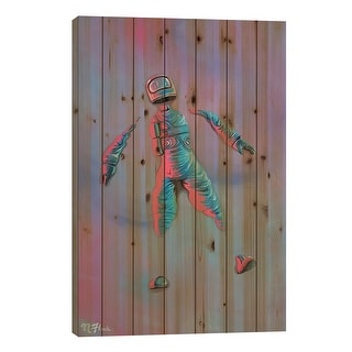 Float Print On Wood by Flooko - Multi-Color - Bed Bath & Beyond - 38304256