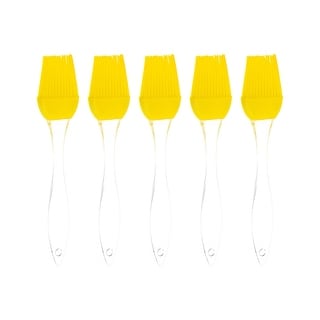 5pcs Silicone Pastry Brush, 1.97"x6.5" Detachable Basting Oil Tool ...