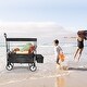 Heavy Duty Folding Portable Hand Cart with Removable Canopy - Bed Bath ...