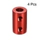 Rigid Coupling 20mm Length 12mm Diameter Aluminum Alloy Shaft Coupler ...