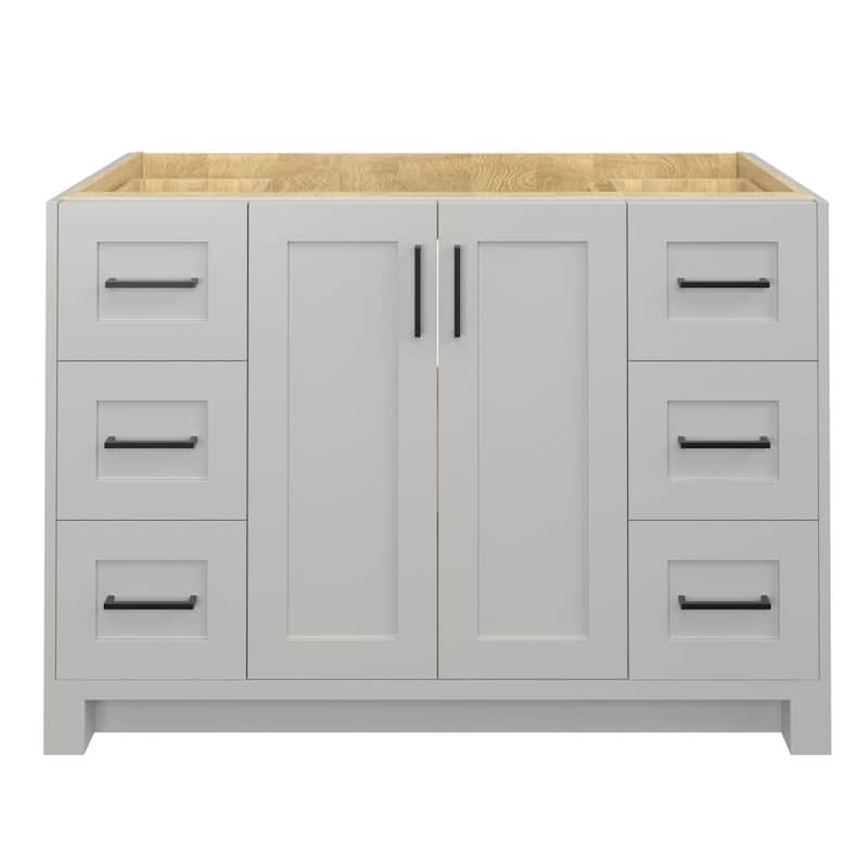 48" Freestanding Bathroom Vanity Without Top Sink - Overstock - 41198822