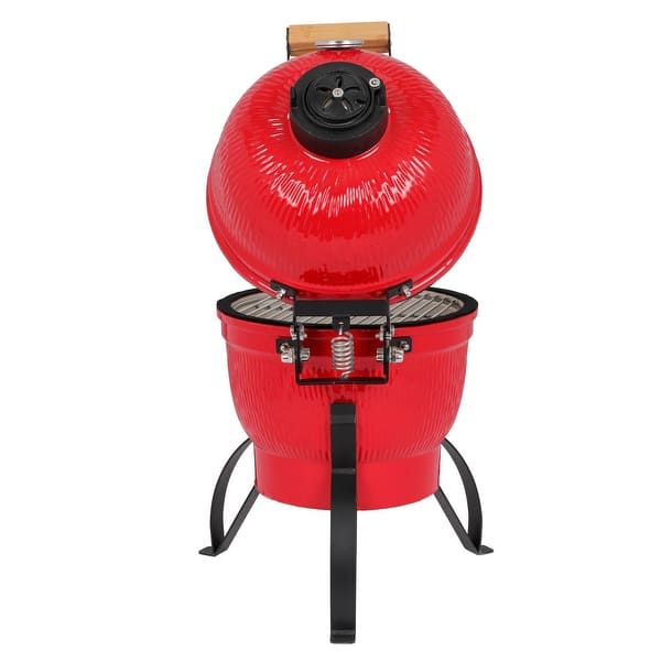 Circular ceramic charcoal grill - Bed Bath & Beyond - 37504008