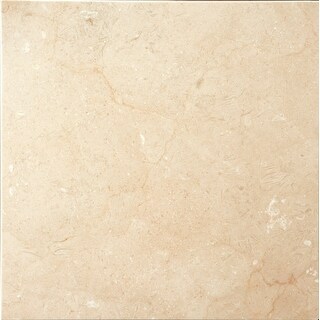Emser Tile M11CREM1212PL Marble - 12" x 12" Square Floor and Wall Tile ...