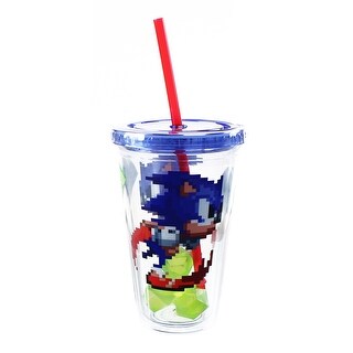 Sonic the Hedgehog 16oz Carnival Cup with Molded Ice Cubes - Multi ...