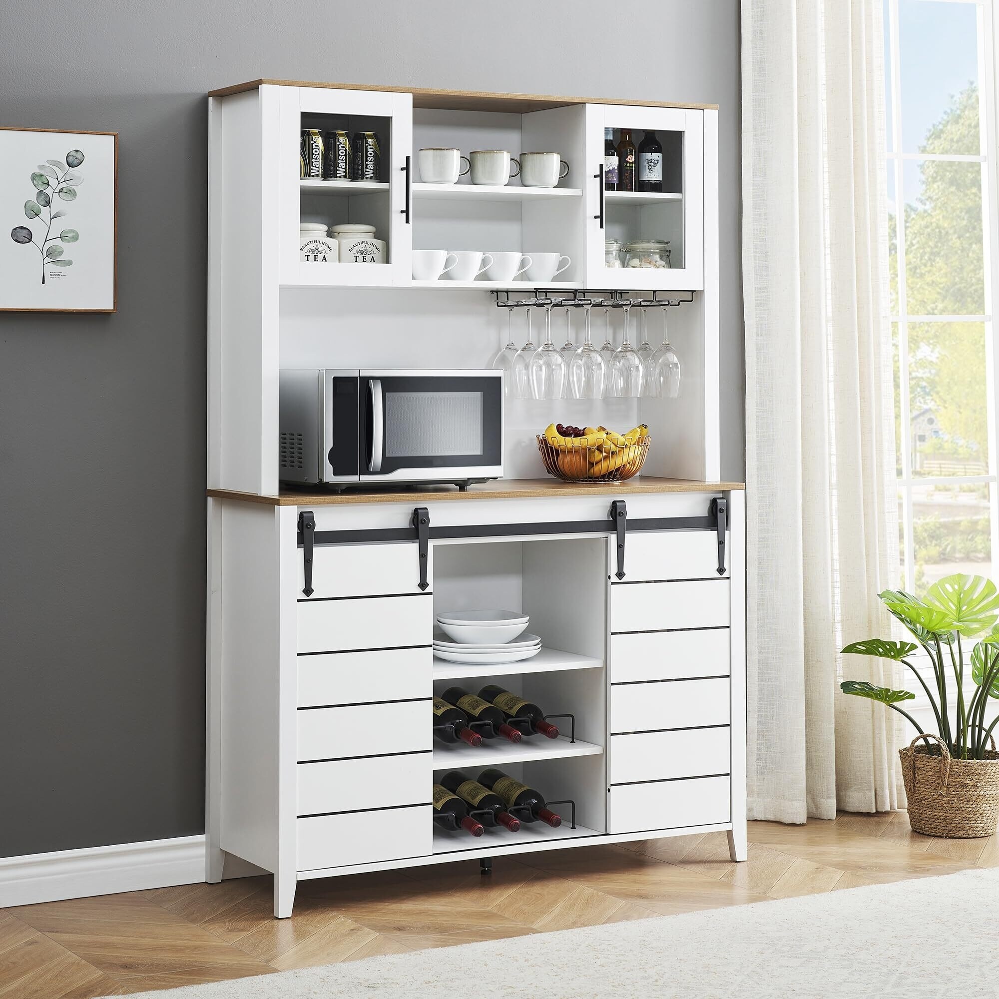 Wine rack kitchen cabinet store