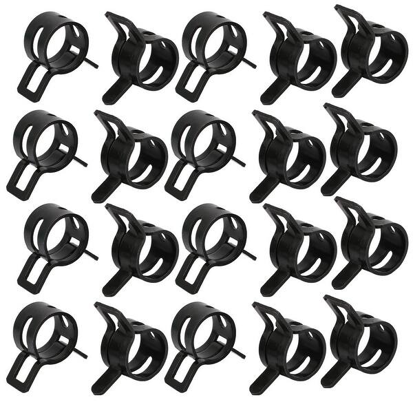 20 Pcs 10mm Spring Type Action Fuel Hose Pipe Low Pressure Air Tube ...