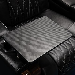 Swivel Carbon Fiber Tray Table for Valencia Home Theater Chairs - Slim ...