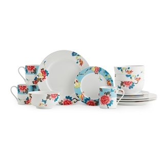 Spode Home Isabella 16 Piece Dinnerware Set - 10.5in, 7.5in, 6in, 12 ounce - Bed Bath & Beyond ...