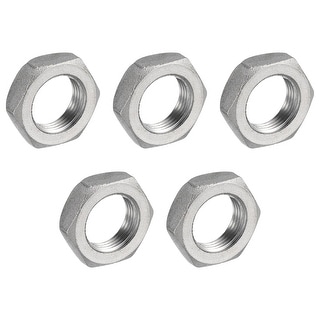 Cast Pipe Fitting Hex Locknut, 304 Stainless Steel Hex Lock Nut Female ...