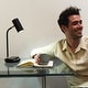 Brightech Ezra 16.5 in. Classic Black Dimmable LED Industrial Desk Lamp ...