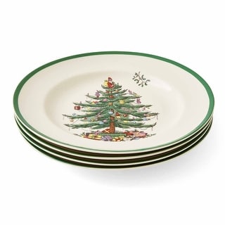 Spode Christmas Tree Dinner Plates Set of 4 - Bed Bath & Beyond - 38394888
