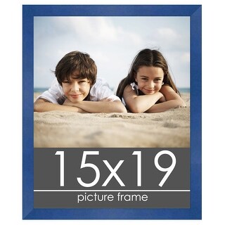 15x19 Contemporary Complete Wood Picture Frame with UV Acrylic, Foam ...