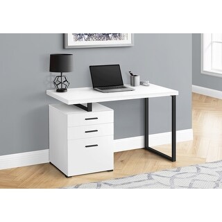 48" Modern Computer Desk with Reversible Configuration - Bed Bath ...