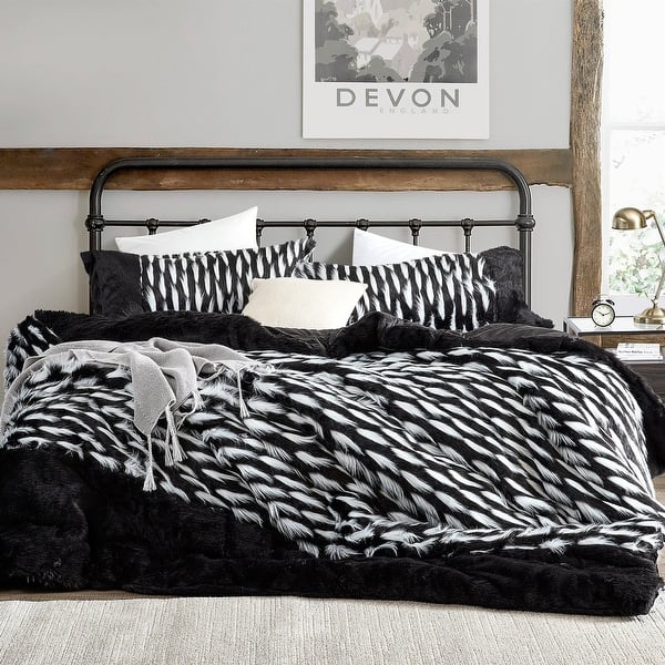 zebra print bed frame