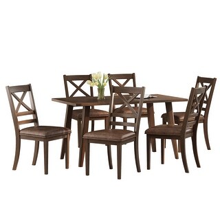 Mid-Century Modern Dining Table Set Casual Dining Table Set Family ...