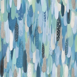 EttaVee Brushstroke Peel and Stick Wallpaper - Bed Bath & Beyond - 38263426