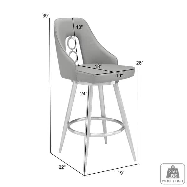 Ruby Mid-Century Black Upholstered Counter Stool with Metal Legs - Bed ...