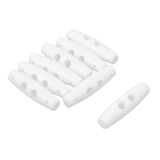 Plastic 2 Hole Scrapbooking Spring Stop Toggle Buttons Adjustive Lock ...