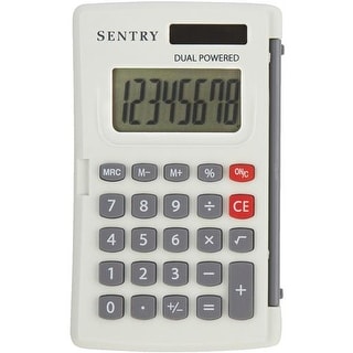 Sentry Industries Foldng Pocket Calculator CA345 Unit: EACH - Bed Bath ...