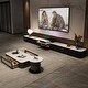 Modern TV Stand for Projector, Sintered Stone TV Cabinet with Drawers ...