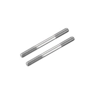 304 Stainless Steel Push Rod Double End Threaded Rod, Pack of 2 ...