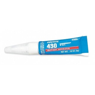 Loctite Instant Adhesive,0.10 fl oz,Tube 233973 - 1 Each - 3g - Bed ...
