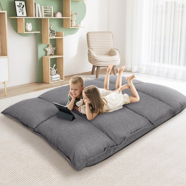 Modern Lazy Sofa Cute Futons Sets Comfortable Adjustable Sofa Bed - On ...