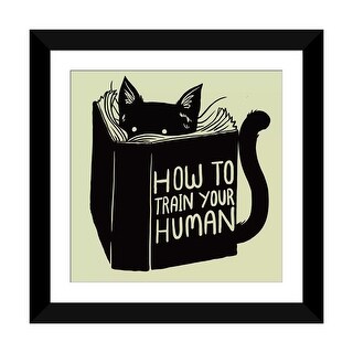 iCanvas "How To Train Your Human" by Tobias Fonseca - Bed Bath & Beyond ...