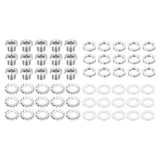 60pcs M10 Thread Hex Hollow Screw Bolts Hollow Bolt Lamp Fasteners ...