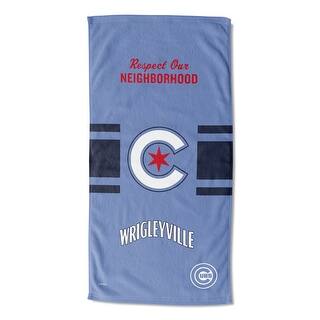MLB City Connect Chicago Cubs Printed Beach Towel - 30x60 - Bed Bath ...