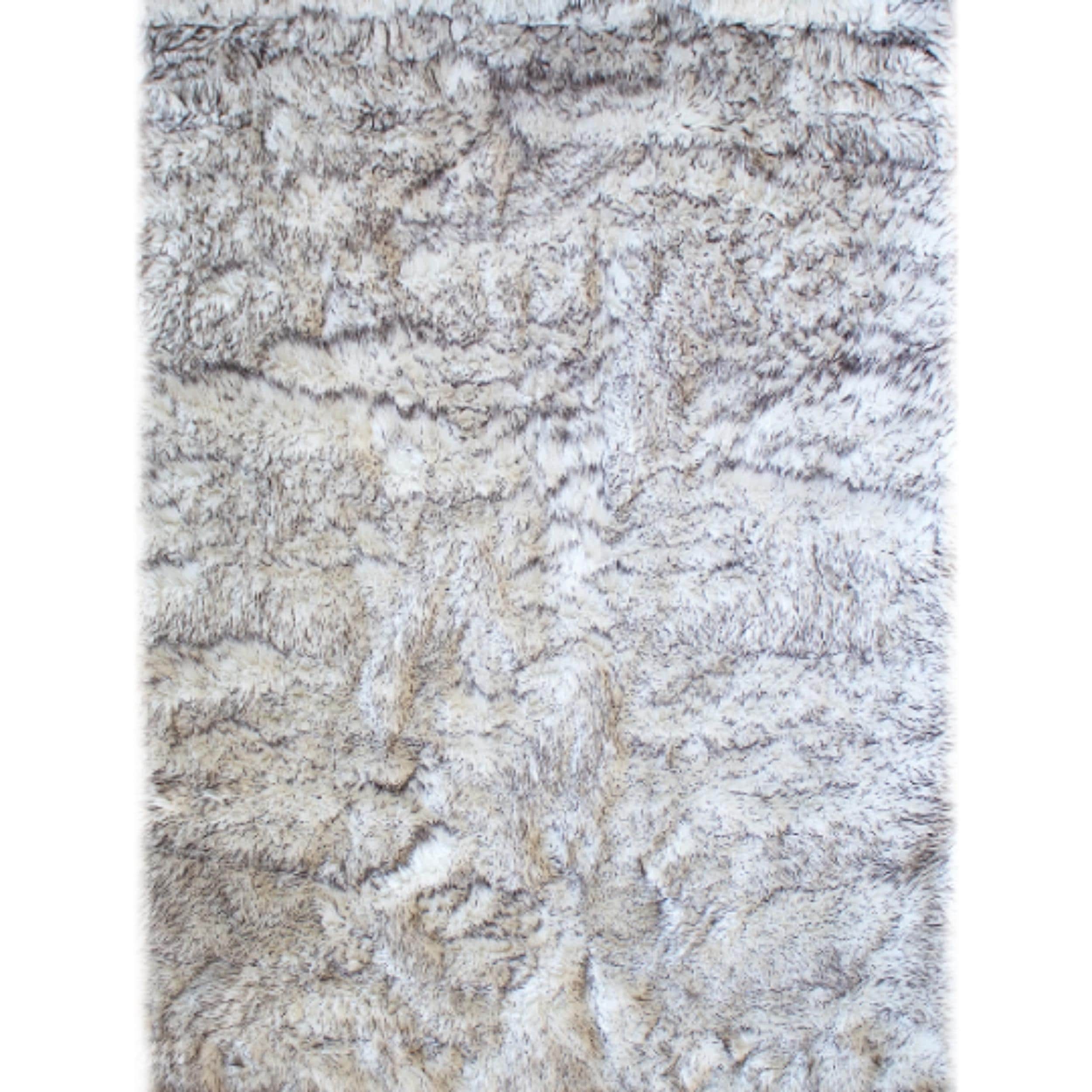Nourison Luxurious Shag Ultra Plush Glam Abstract Area Rug - On Sale ...