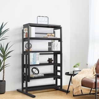 2 in 1 Multifunctional Convertible Dining Table, Storage Shelf - Bed ...