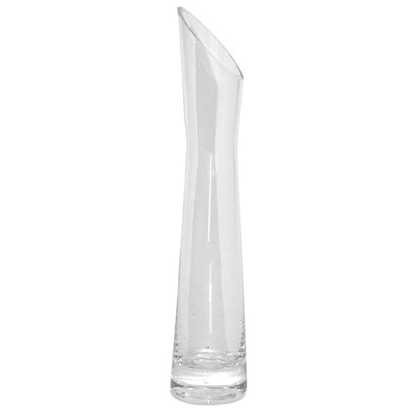 Angled Glass Bud Vase - Bed Bath & Beyond - 36879683